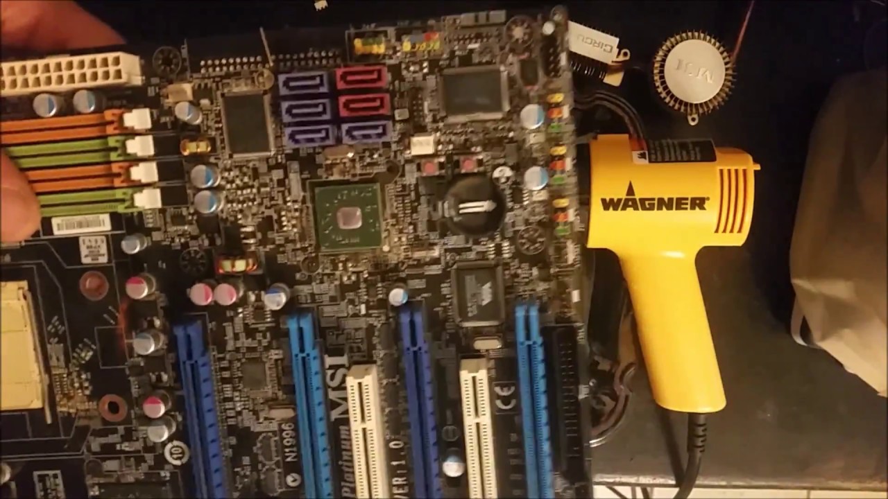 Removing electrical components from their PCB for recycling and reuse ...