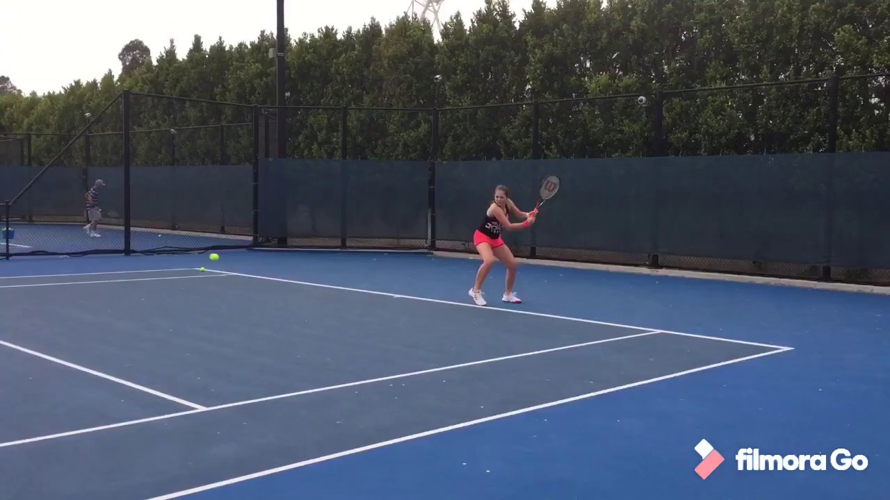 Jelena Ostapenko/ Australianopen2019/ practice scene - YouTube