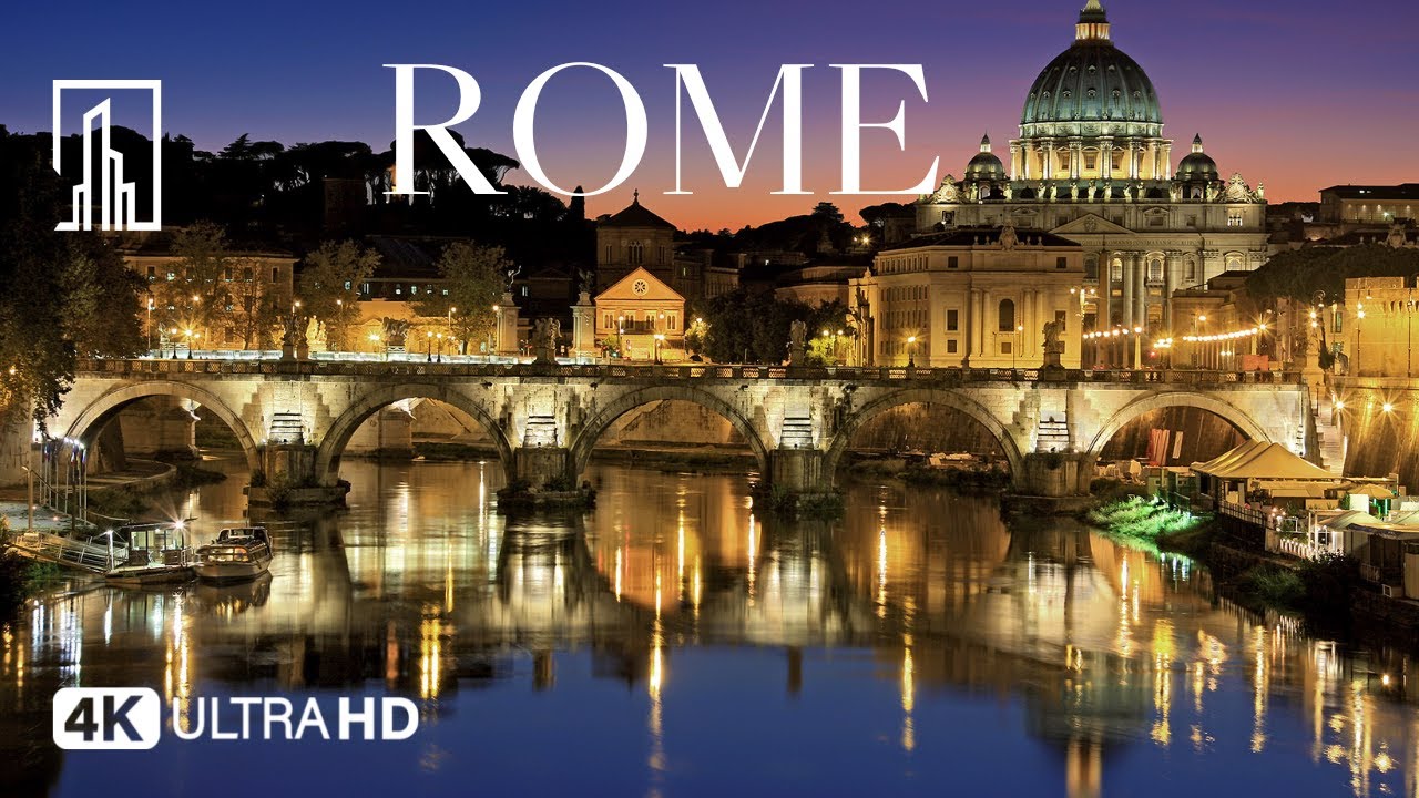 Rome, Italy 🇮🇹 in 4K ULTRA HD 60 FPS Video by Drone - YouTube