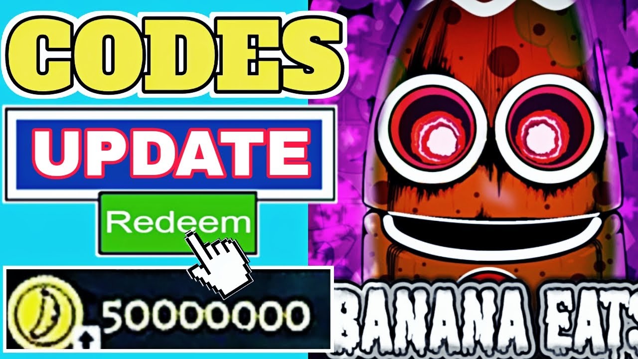 NEW BANANA EATS CODE / BANANA EATS CODE / ROBLOX BANANA EATS REDEEM CODE - YouTube