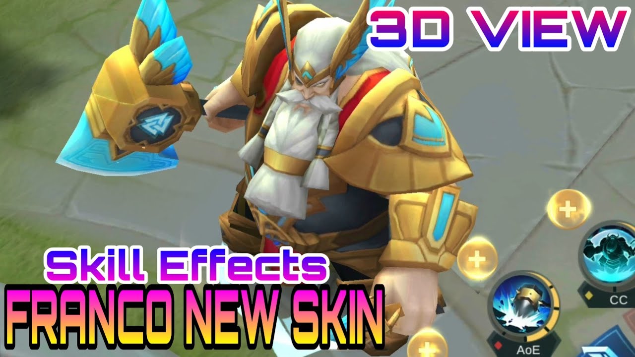 3D MAP | Franco Upcoming Epic Skin | Valhalla Ruler ( Mobile Legends ...