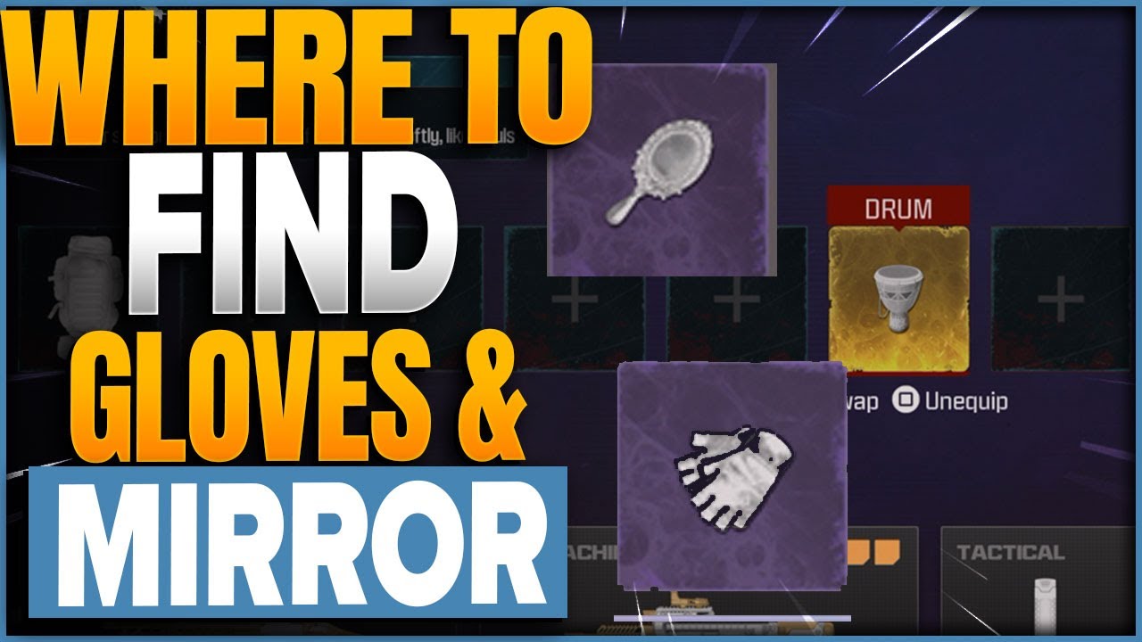 Where To Find ALL Items Relics For New Rift (Gloves, Mirror, Target ...