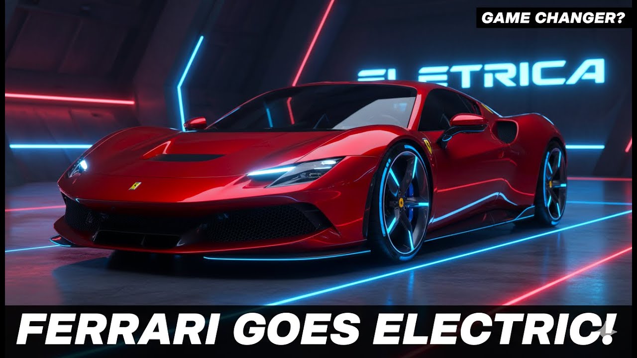 2026 Ferrari Elettrica – First Ever Ferrari EV | Full Cinematic Review ...