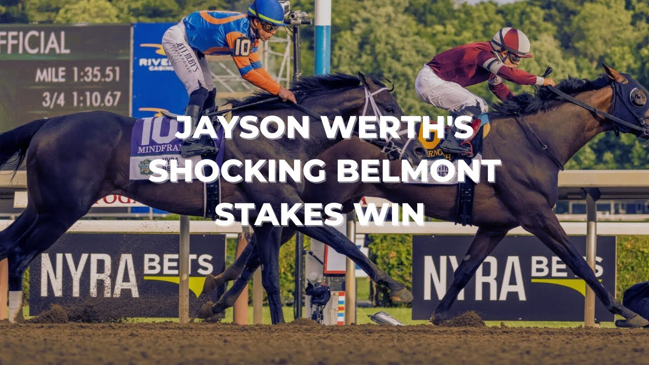 JASON WERTH: From MLB Champion to Belmont Stakes WINNER! - YouTube
