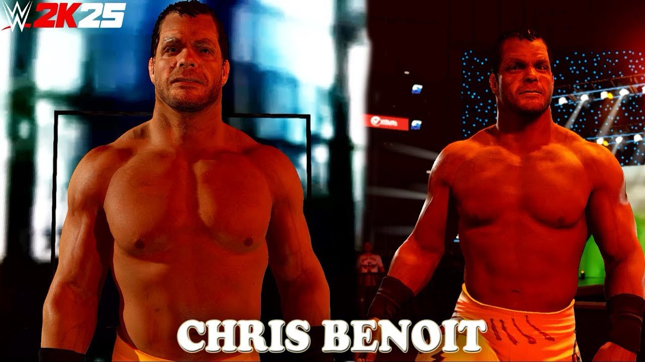 WWE 2K25 The Rabid Wolverine Chris Benoit Most Realistic Model You’ll ...