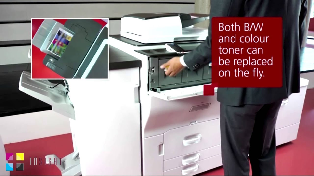 Ricoh MP C6502 & MP C8002 Showcase - YouTube