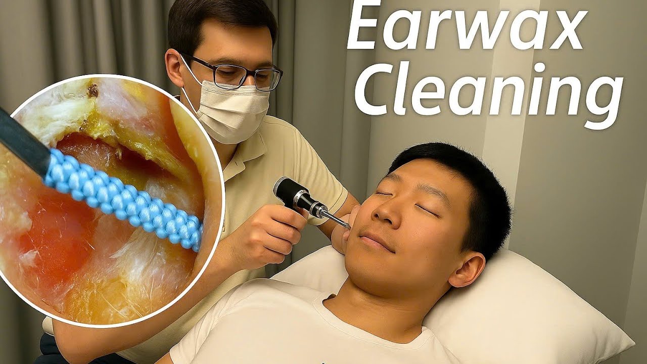 Blocked Ears? Here's How to Remove Impacted Earwax-Ear cleaning - YouTube