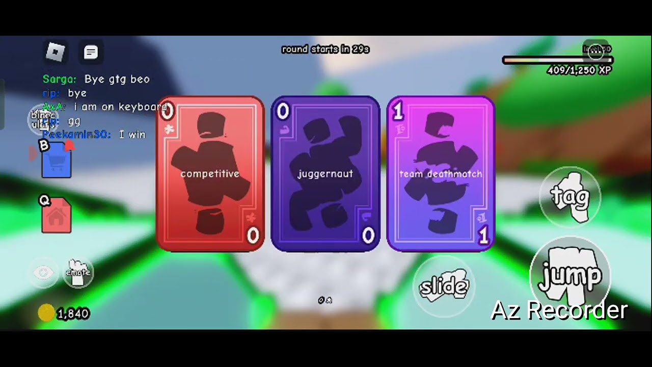 untitled tag game [recode] gameplay 2 (+ voice reveal and new settings ...