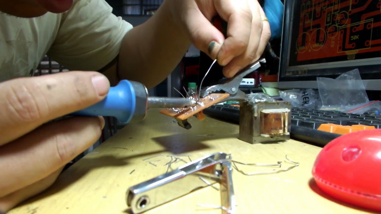 Build Your Own Audio Amplifier with IC TDA2616 2x18W [Easy] - YouTube