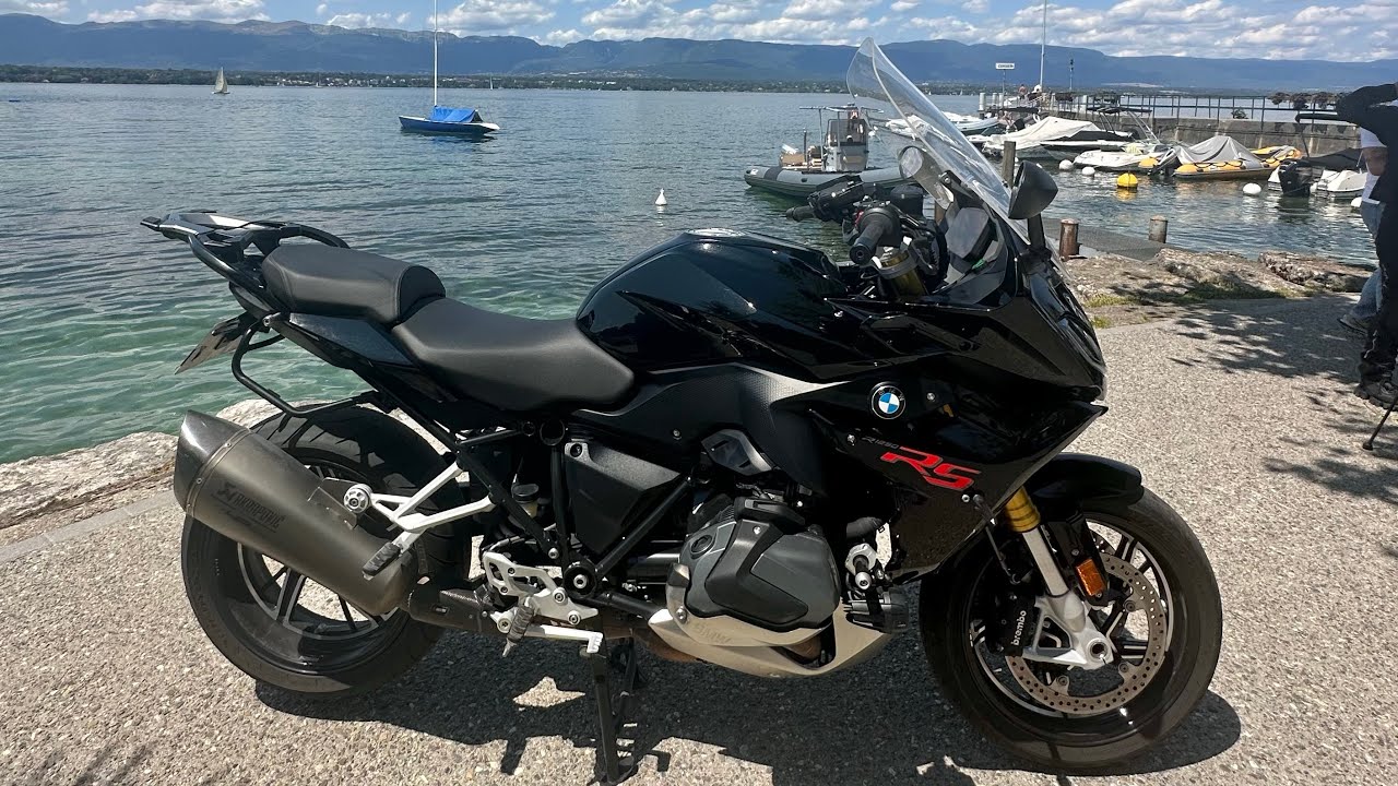 BMW R 1250 RS TRIPLE BLACK 2021 ! LA ROUTIÈRE SPORTIVE🇨🇭 - YouTube