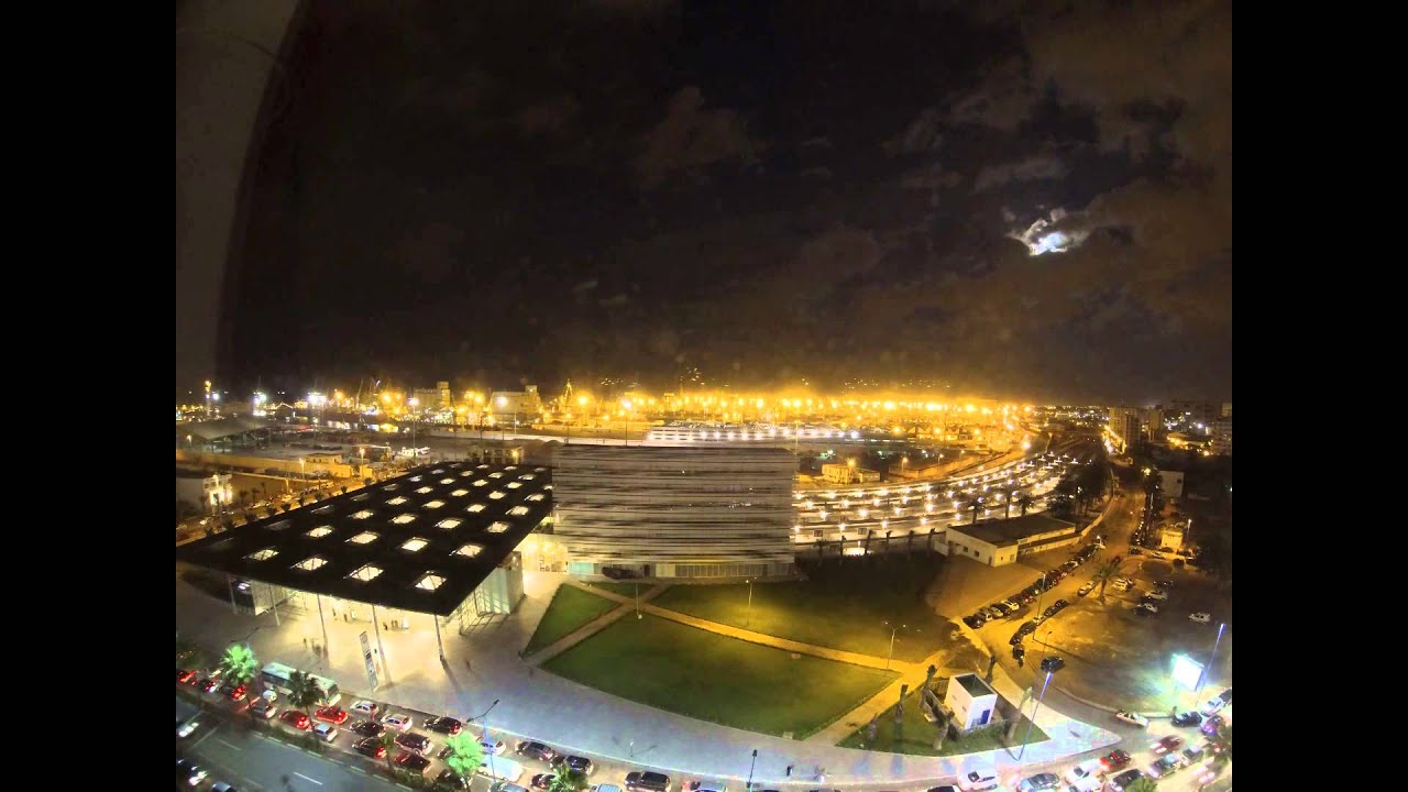 Casablanca Casa Port railway station - timelapse - YouTube
