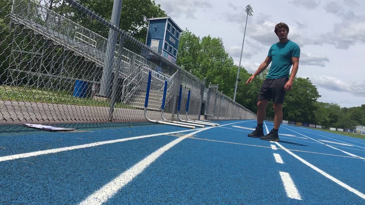 Hurdle on Fence Front Leg Overs - YouTube