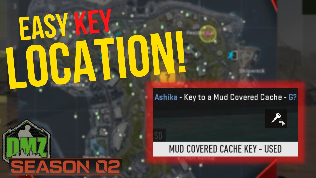 Mud Covered Cache key LOCATION GUIDE | Call of Duty Warzone 2.0 DMZ ...
