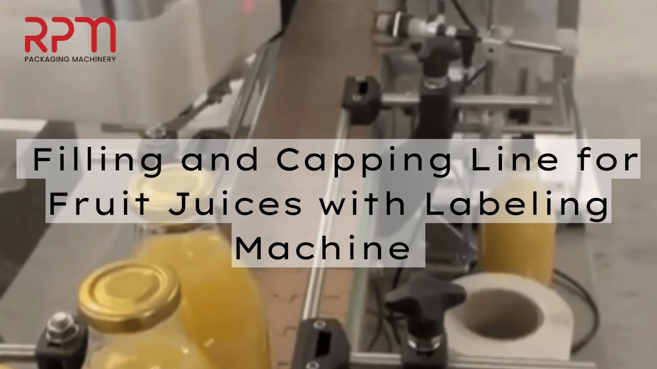 RPM Packaging Machinery - Twin Head Bottle Filling, Capping & Labelling ...