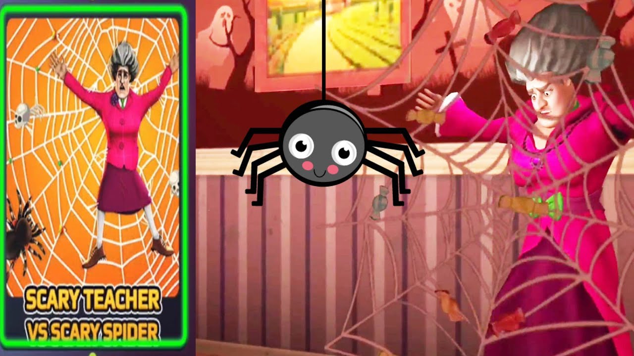 Scary Teacher 3D 5.27 Scary Miss T Vs Scary Spider Cập nhật mới nhất ...