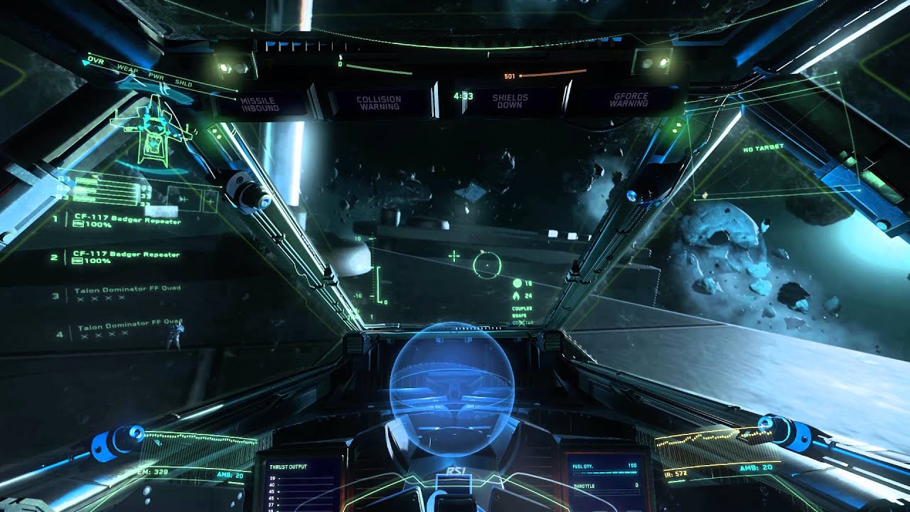 Star Citizen Arena Commander FPS - YouTube
