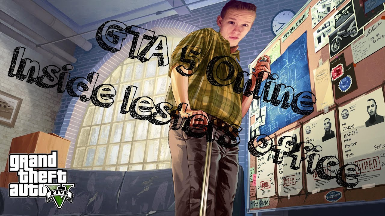 GTA 5 online: Inside Lester's factory & Office! *NEW* - YouTube