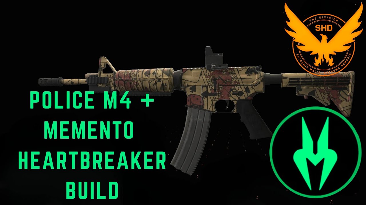 Division 2: Police M4 Heartbreaker build - YouTube