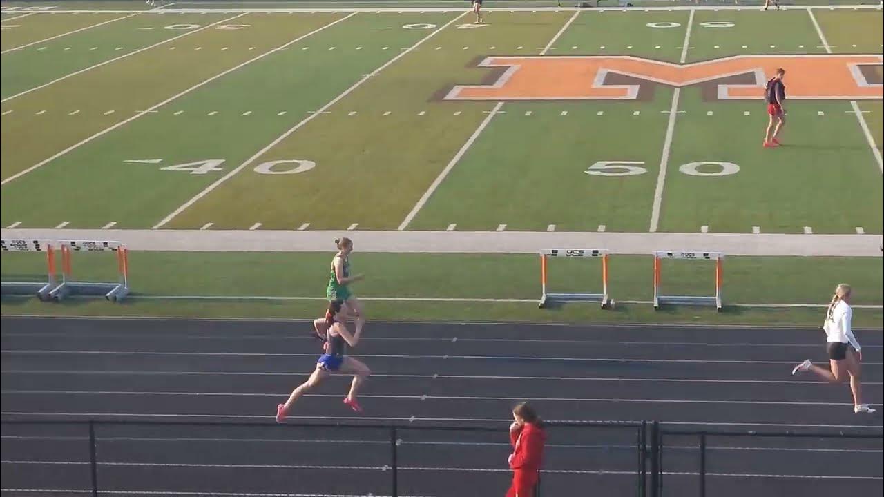 Girls 4x100 2023 District Championships Prelims - YouTube