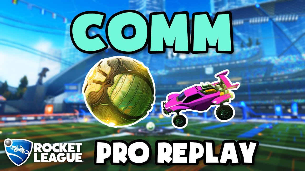 Comm Pro Ranked 2v2 POV #21 - Rocket League Replays - YouTube