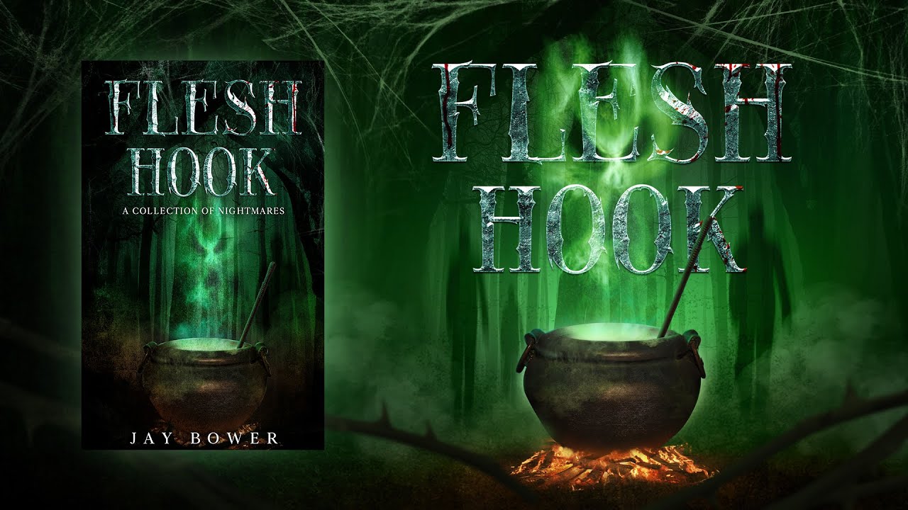 Custom Book Cover Design for "Flesh Hook" - YouTube