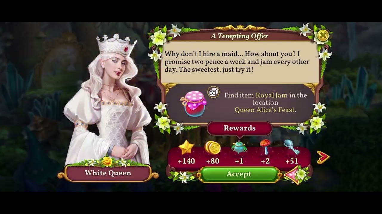 Sherlock Hidden Object: Lucy Burk _Queen Alice's Feast_ ep.4 - YouTube