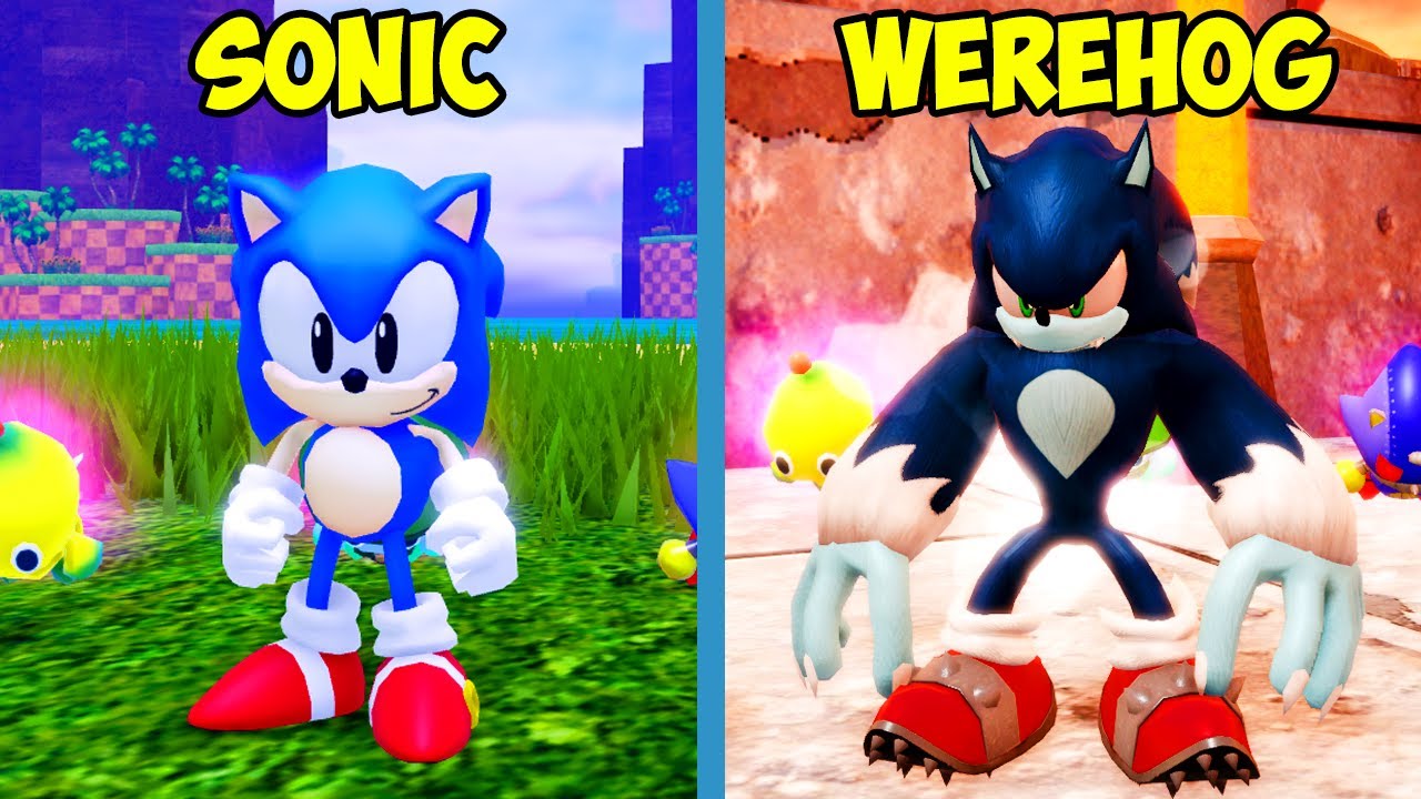 I Unlocked LEGENDARY WEREHOG Transformation In Sonic Speed Simulator ...