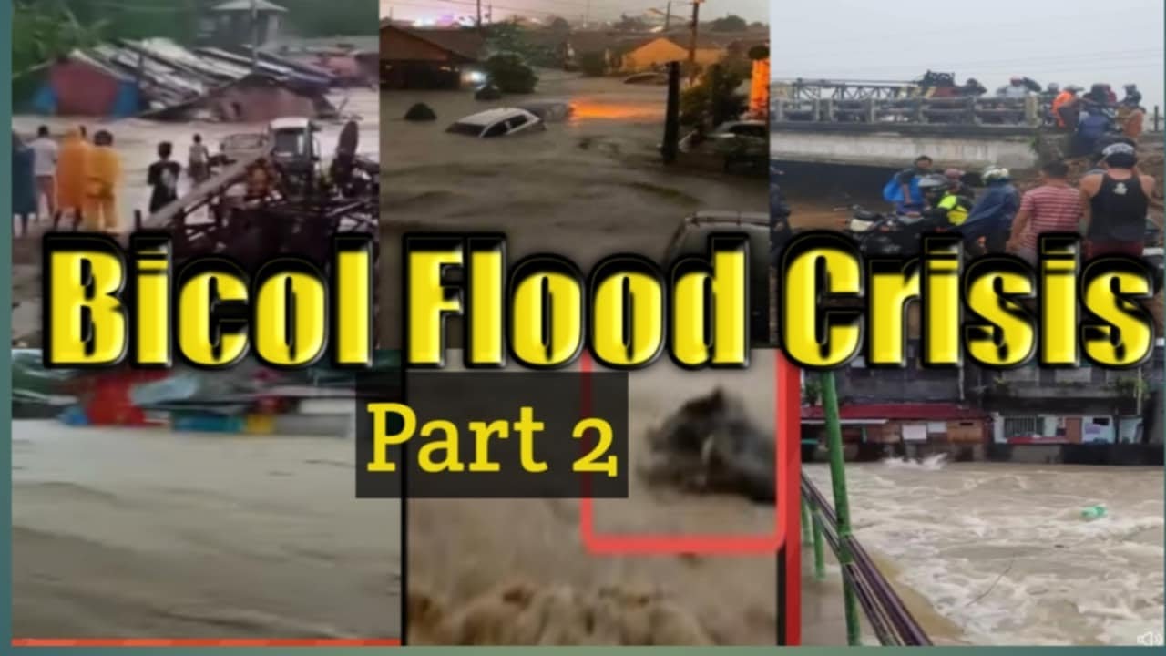 LIVE UPDATE: Floodwaters Rise in Bicol due to Tropical Storm Kristine ...