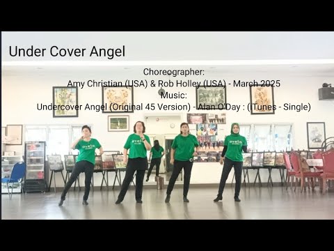 Under Cover Angel - Line Dance | Agatha Class| Choreo Amy Christian ...