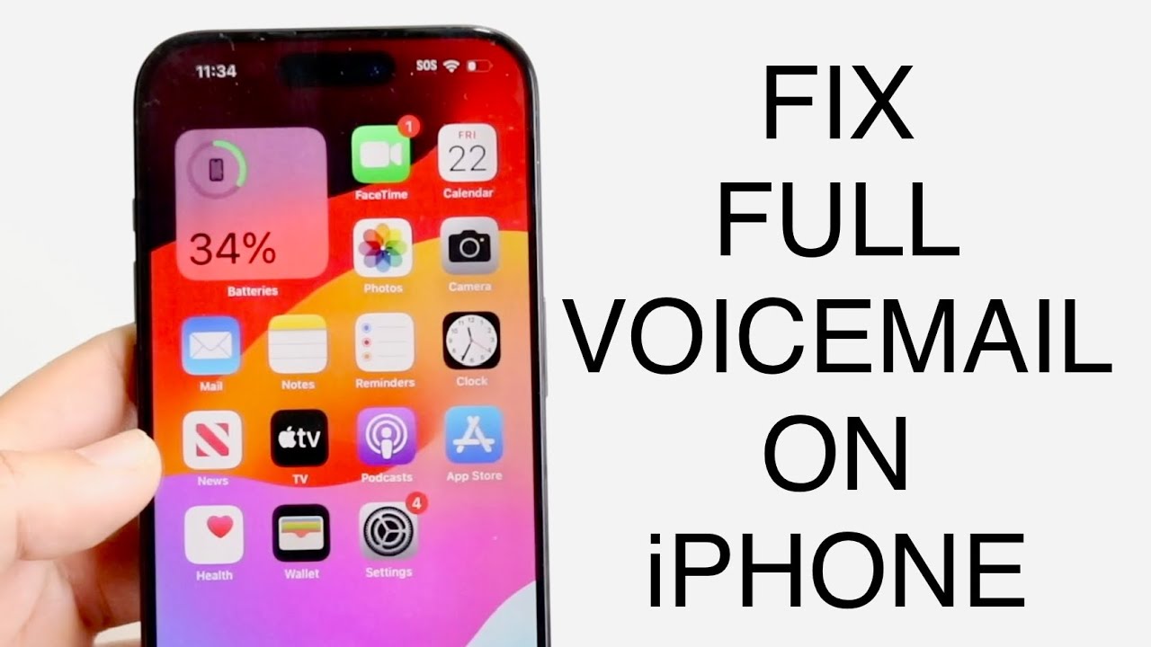 How To FIX Full Voicemail On iPhone! - YouTube