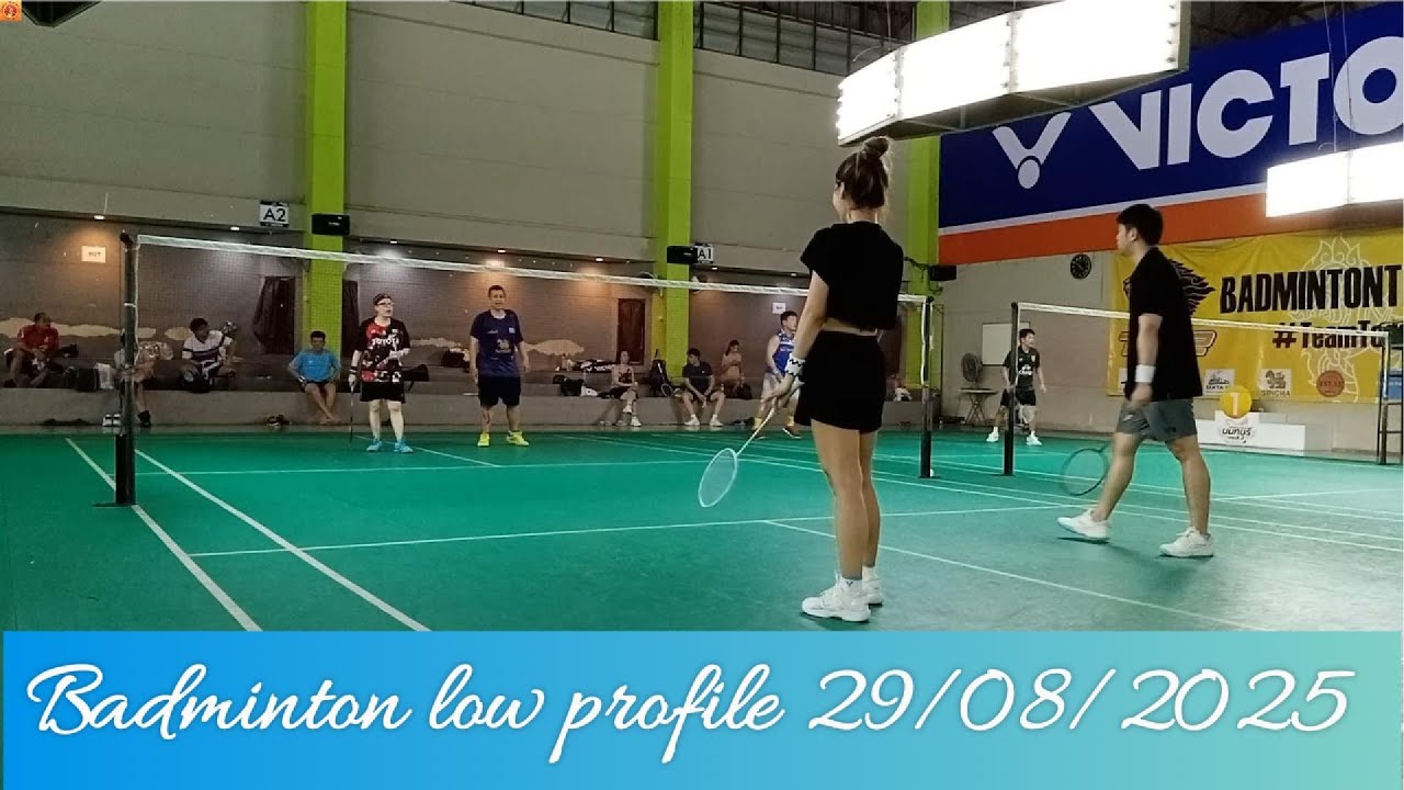 Badminton low profile 29/08/2025 - YouTube