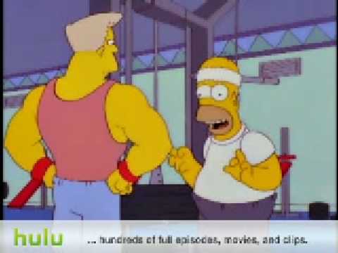The Simpsons What's A Gym - YouTube