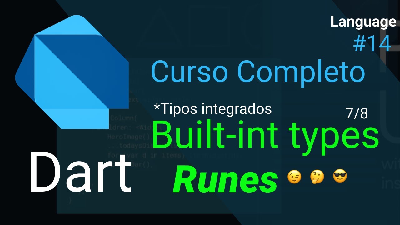 Dart - Curso Completo: Runes (Tipos integrados) - YouTube