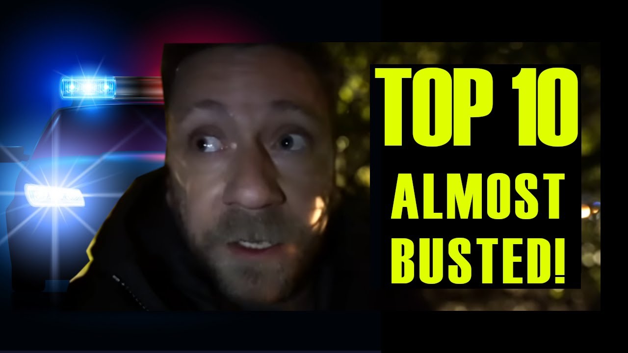 Stealth Camping with Steve TOP 10 Almost Busted! - YouTube