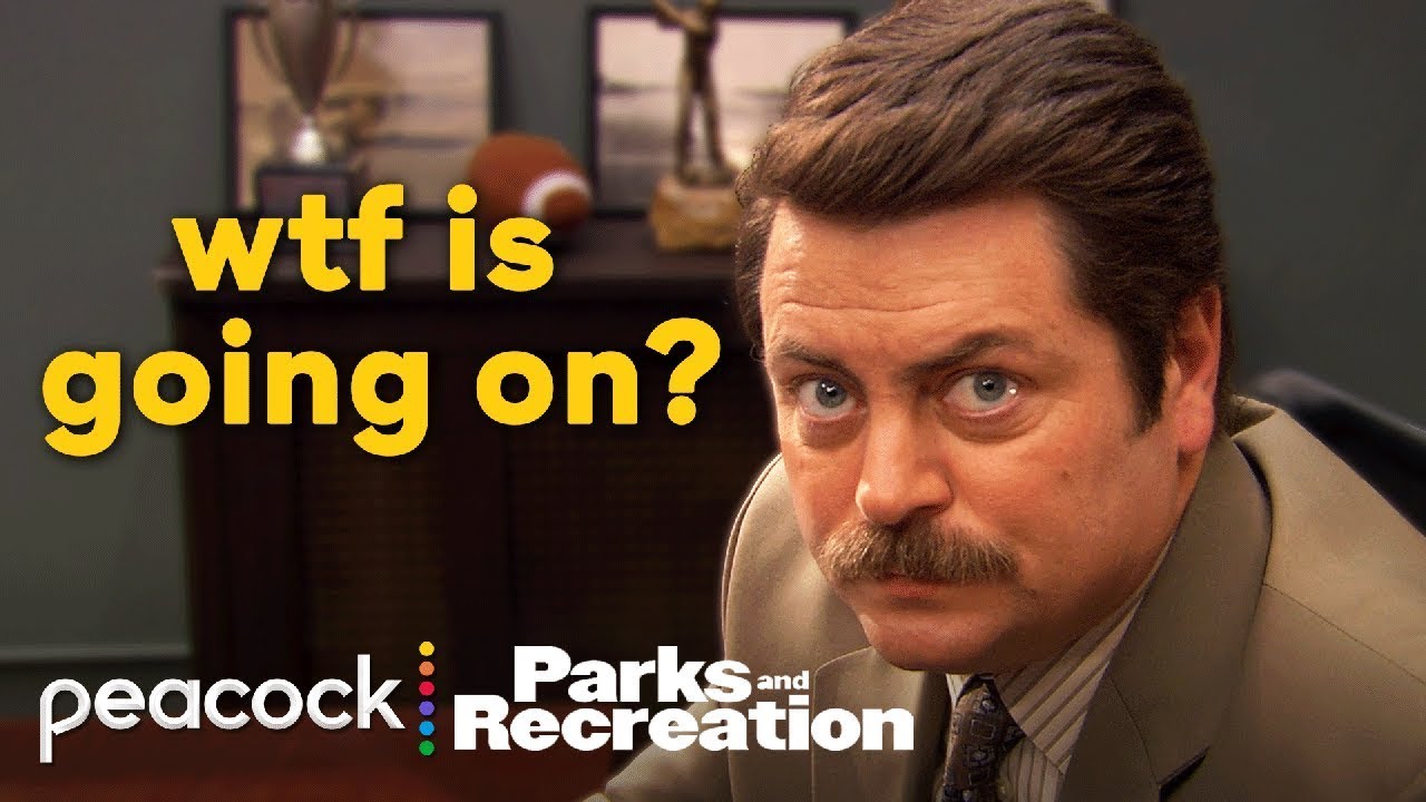 Parks and Rec but it's just Ron contemplating life | Parks and ...