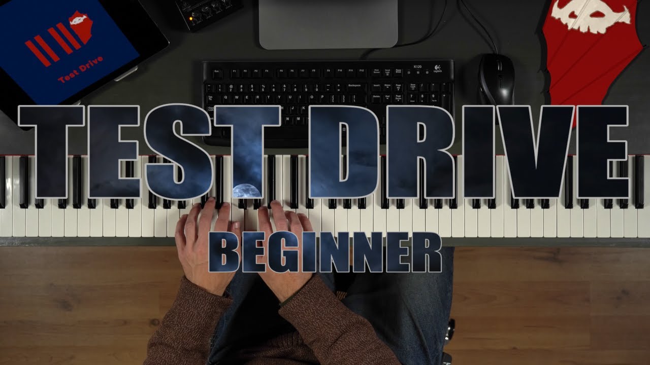Test Drive (from "How To Train Your Dragon") for Solo Piano (Beginner ...