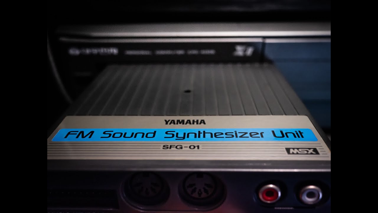 Yamaha YM2151 OPM Test with SFG-01 & msx2 (CPC-400s) grauw's VGMPlay ...