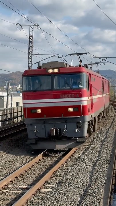 EH800-4(青函トンネル用機関車) 3051レ 2024/11/13 #eh800 - YouTube