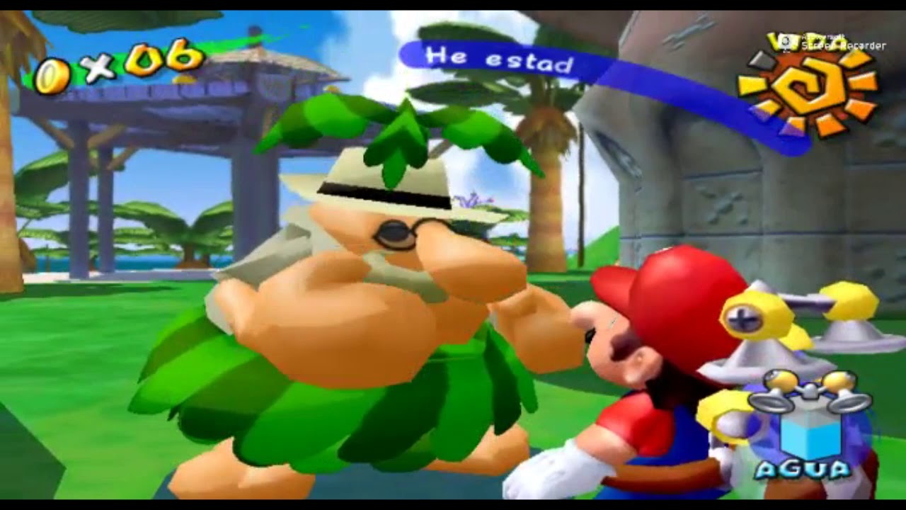 Super Mario Sunshine Parte 12 - Oruga gigante - YouTube