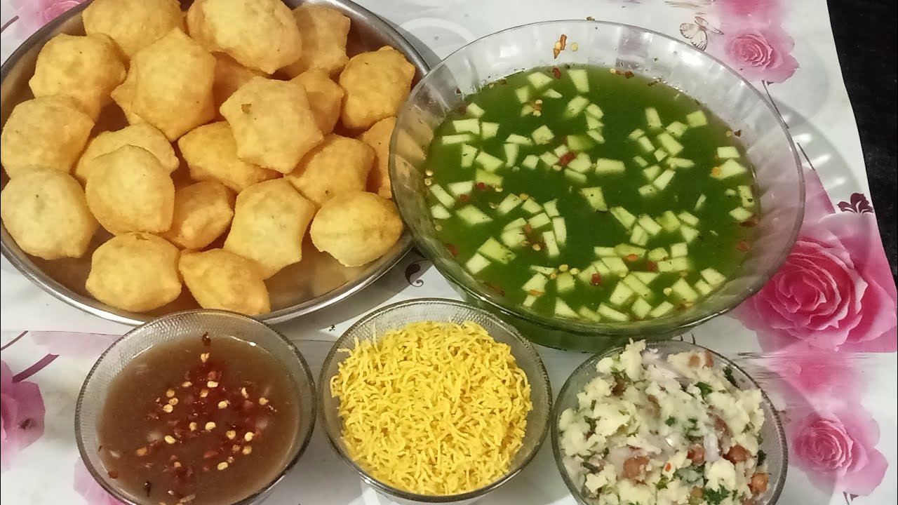 Pani Puri Recipe# Easy & Testy Pani Puri Recipe - YouTube