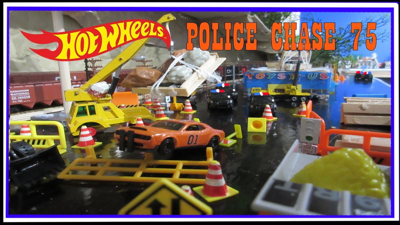 Hot Wheels Police Chase 75 - YouTube