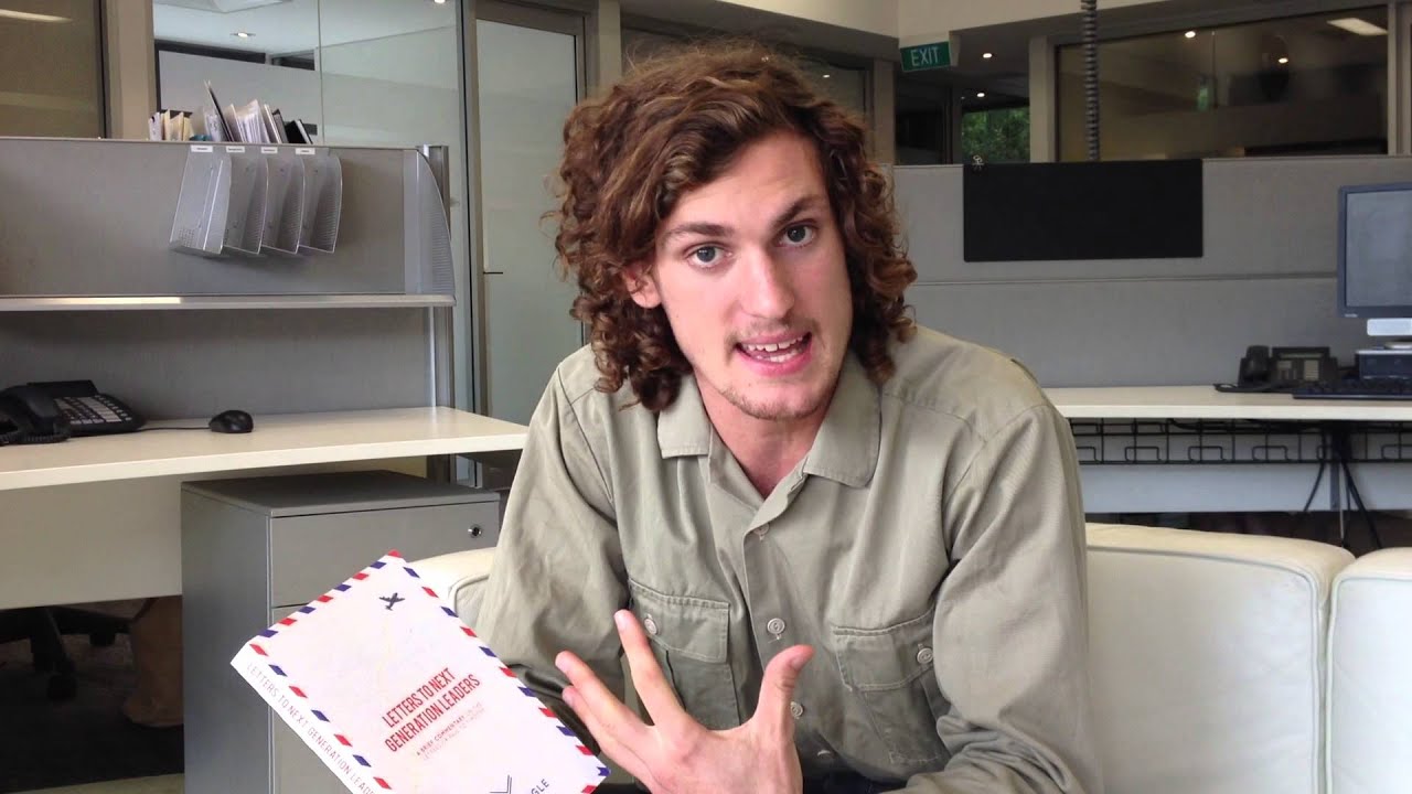 ALEX LEE TALKING LETTERS TO NEXT GENERATION LEADERS....PHIL PRINGLE'S ...