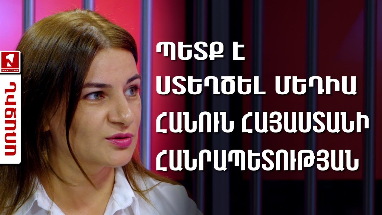 Պետք է ստեղծել մեդիա հանուն Հայաստանի Հանրապետության Youtube
