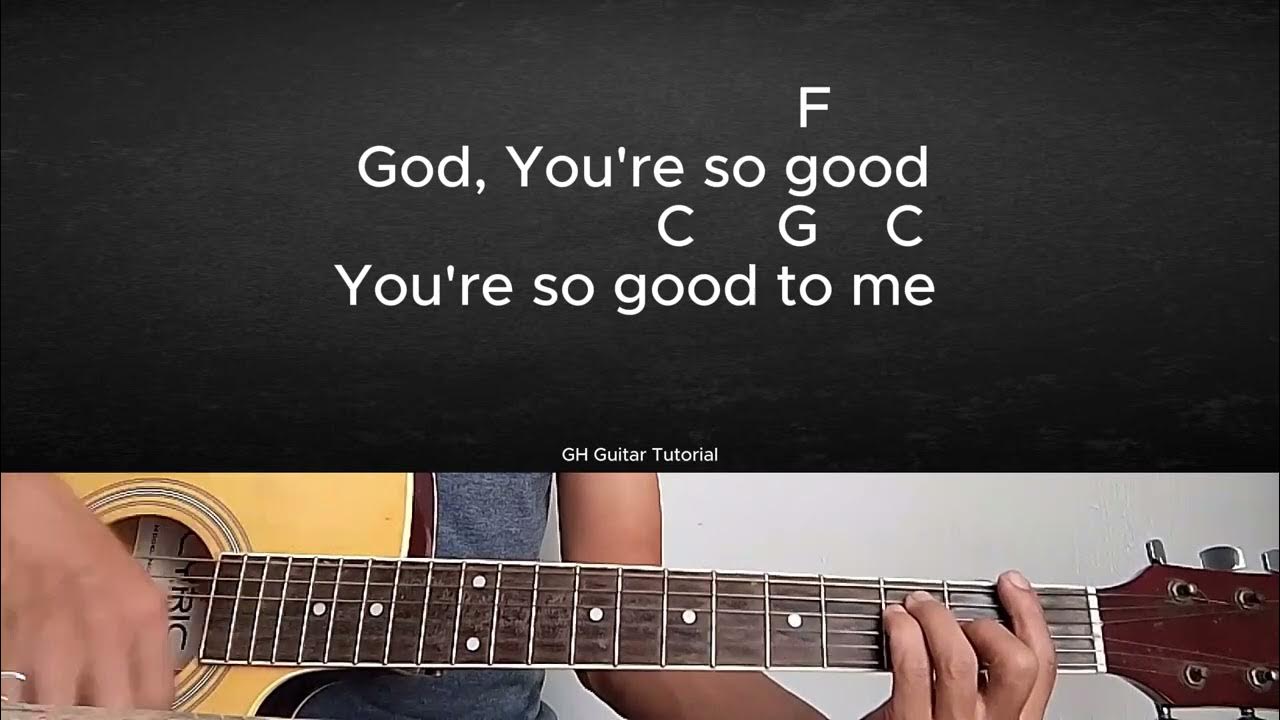 God You're so good(Amazing love) -Kristian Stanfiill/Guitar Tutorial ...