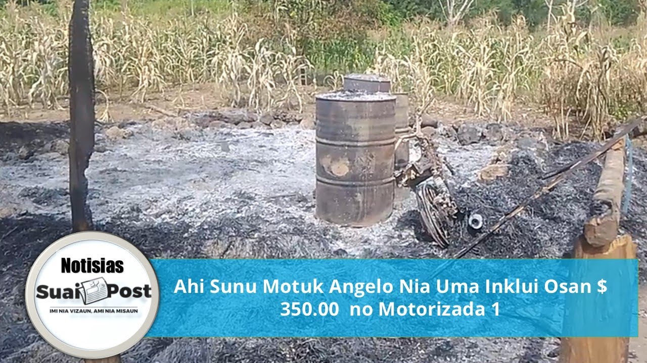 Ahi Sunu Motuk Angelo Nia Uma Inklui Osan $ 350.00 no Motorizada ida ...