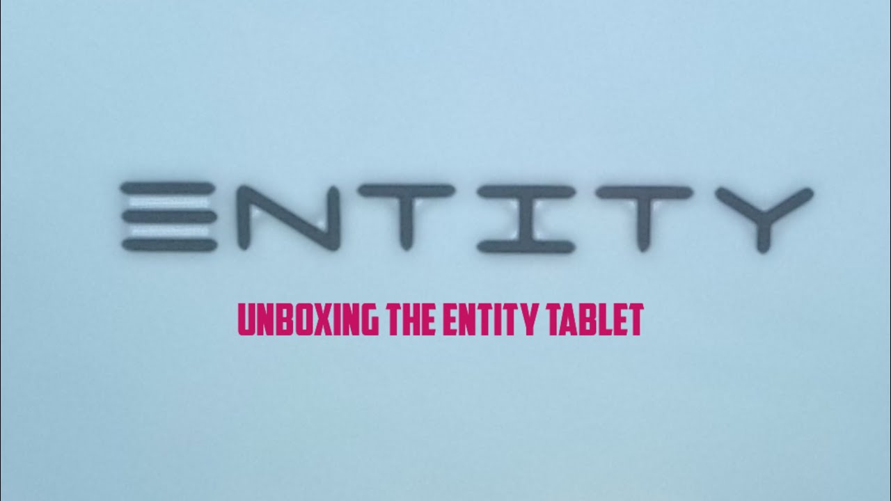 Unboxing the entity laptop/tablet - YouTube