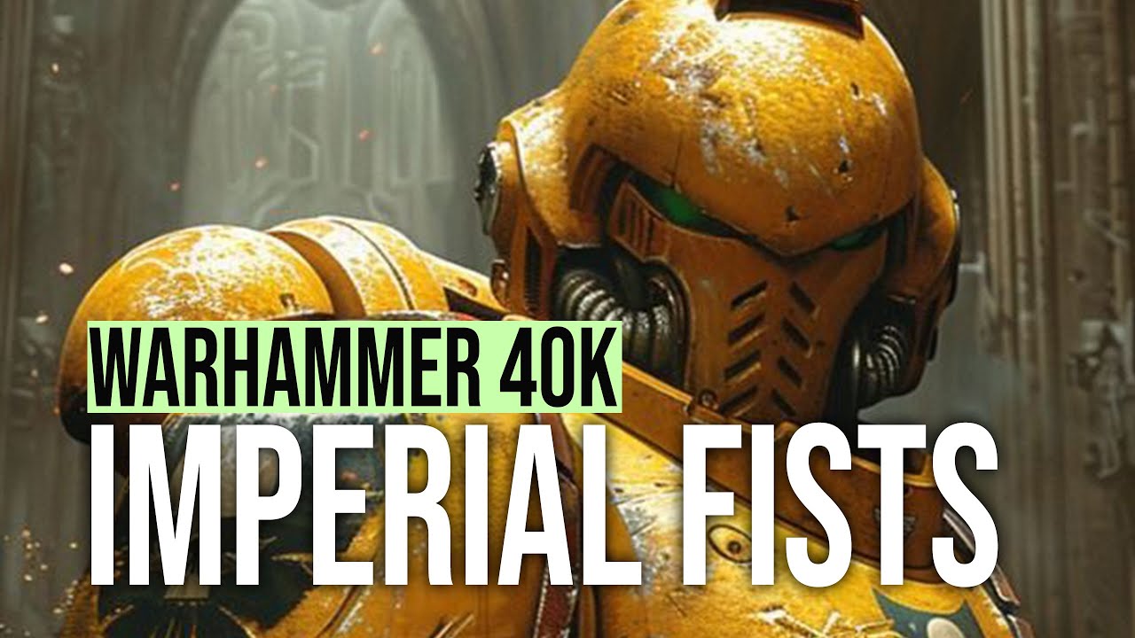 Character Design Imperial Fists | Warhammer 40k - YouTube