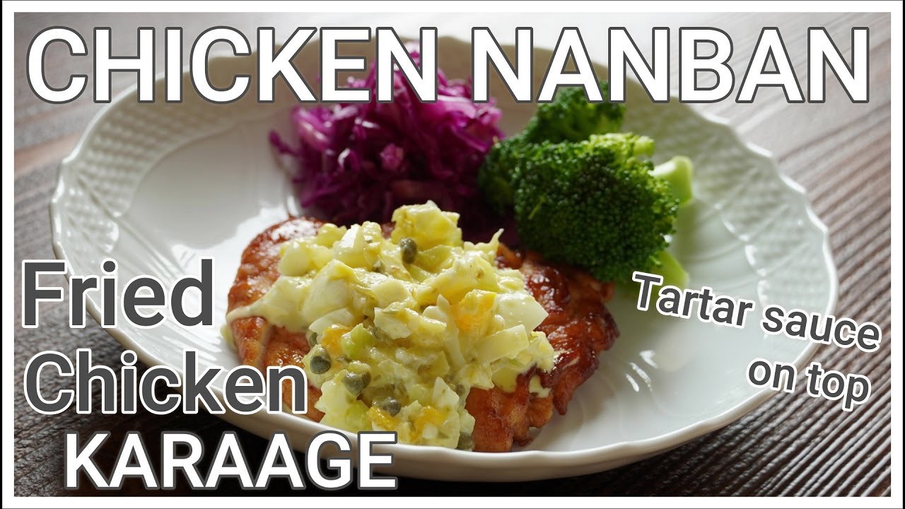 【ENG/SUB】Less guilty! Chicken NANBAN, Pan-fried Sweet & sour chicken w ...