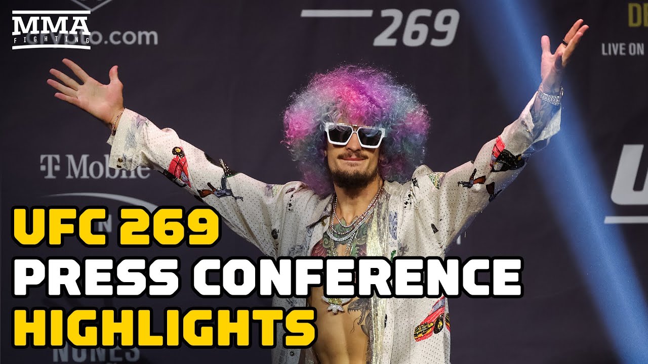 UFC 269 Pre-Fight Press Conference Highl... | DayBreakWeekly UK