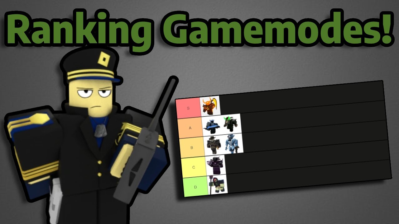 RANKING GAMEMODES IN TDS!! | Tower Defense Simulator - YouTube